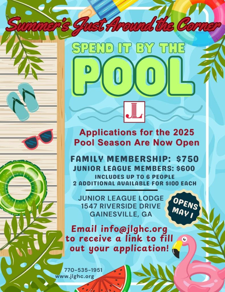 Pool Memberships – Junior League of Gainesville-Hall County, GA